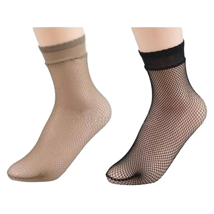 Mesh Lace Net Socks For Women Skin | Daraz.pk