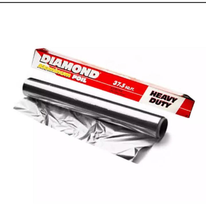 Aluminum diamond foil for food use | Daraz.pk