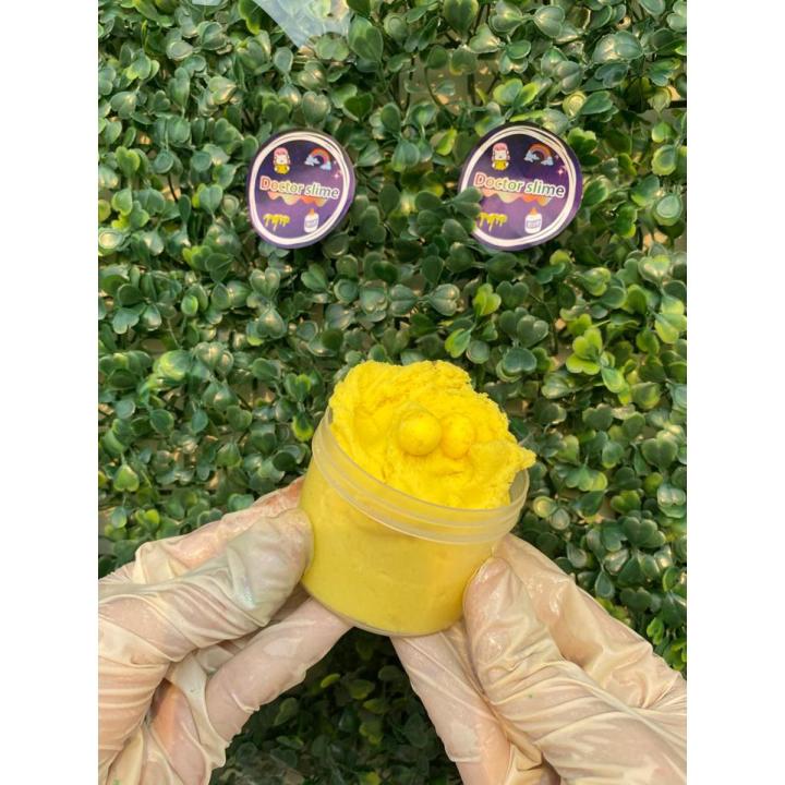 Mango Punch slime for kids mango scented slime cloud creme texture ...