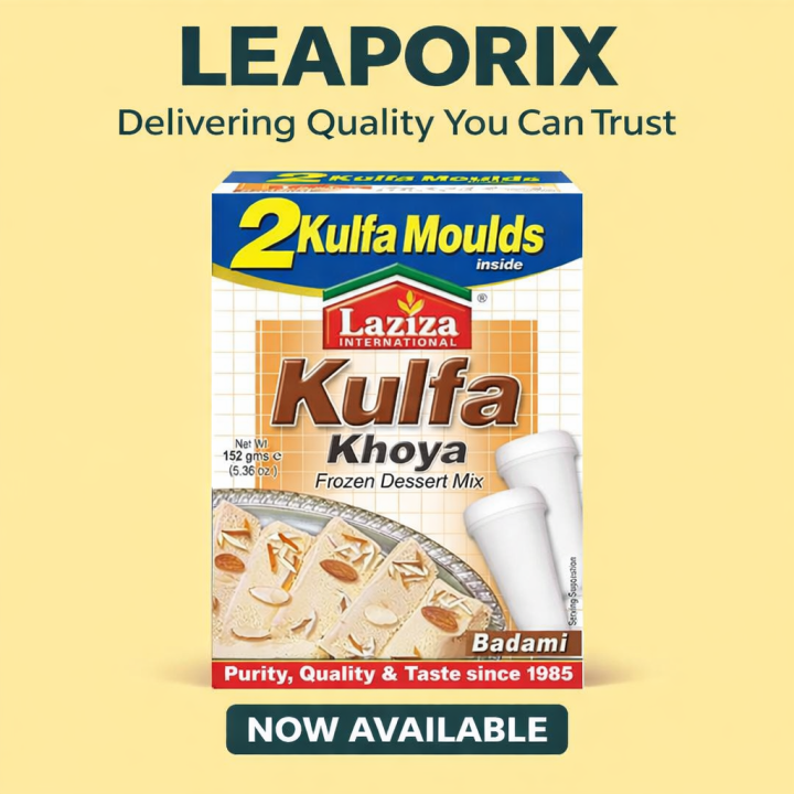 LEAPORIX MALL Badami Kulfa Khoya 152GM – Rich & Delicious Frozen Sweet ...