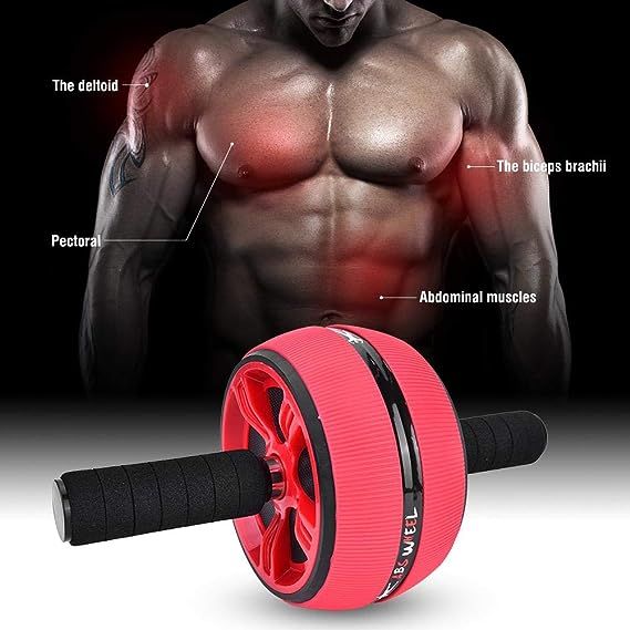 Ab Wheel Roller Abdominal Wheel Roller Trainer Fitness Equipment Gym ...