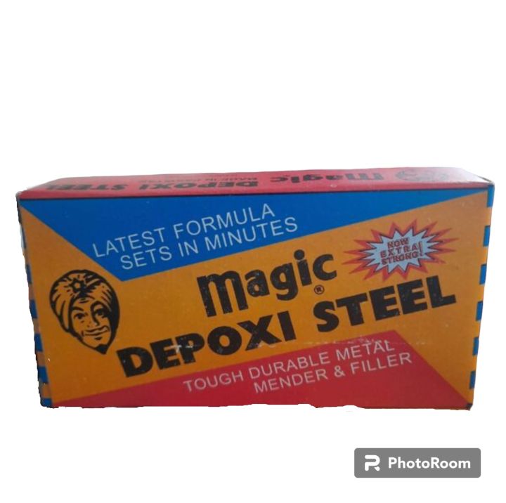 Depoxy Magic Steel Large, Versatile Adhesive Compound, Exceptional ...