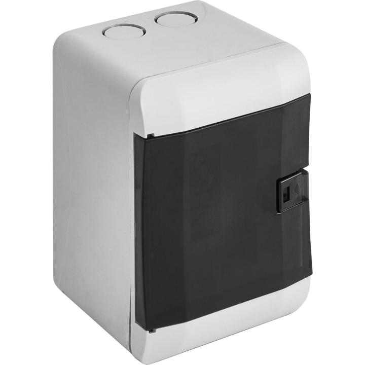 Ovivo DB box Open mounted with Cover for 2 MCB circuit breakers. Made ...