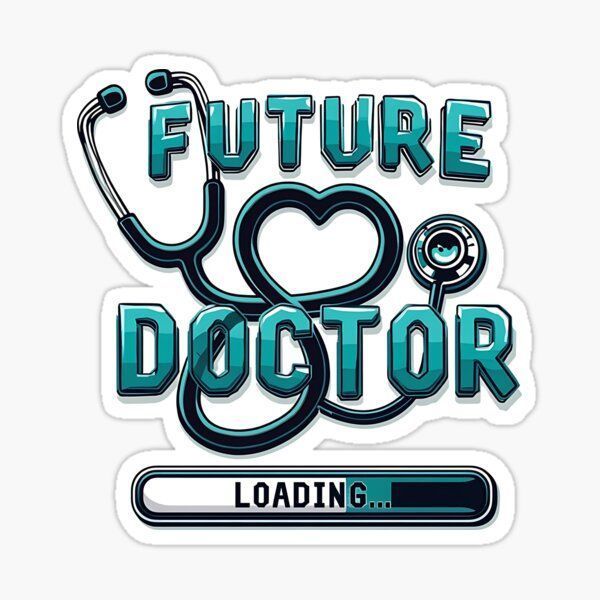 "Future Doctor Loading Sticker – Perfect for Med Students" "Medical ...
