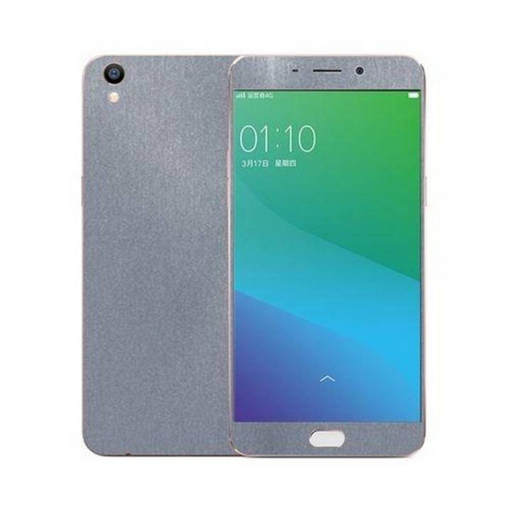 Oppo F1 Plus 3M Grey Brushed Metal Texture Skin | Daraz.pk