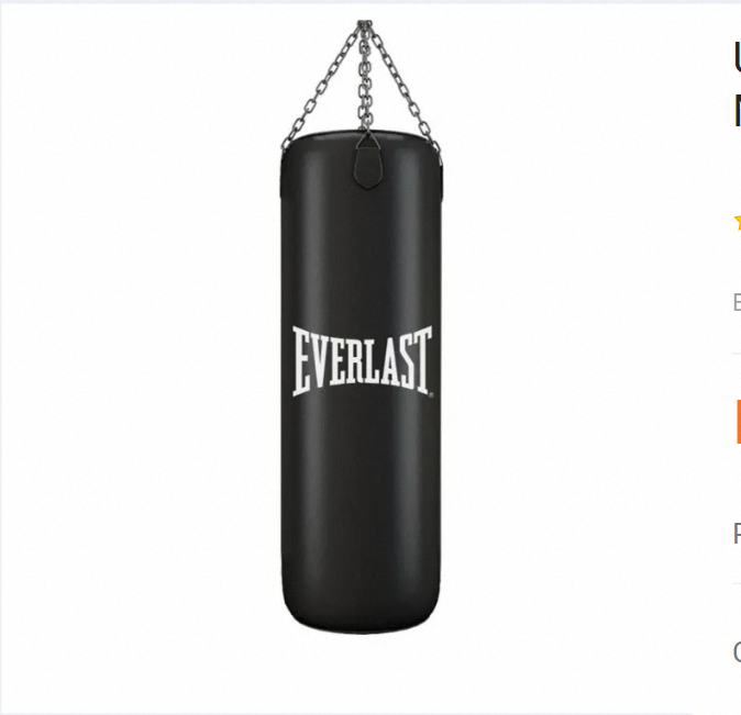 Punching Bag - Perfect Boxing Bag & MMA Training Accessory for Men Best ...