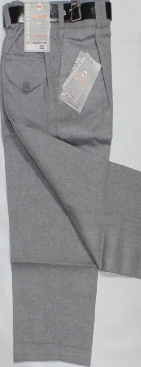 Silver grey school pent school uniform with 1 year warranty | Daraz.pk