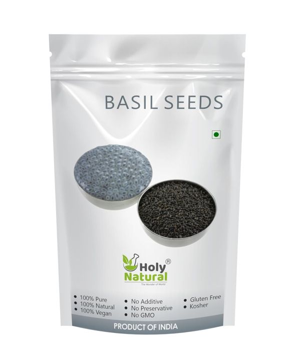 Natural Basil Seeds - 100 GM | Daraz.pk