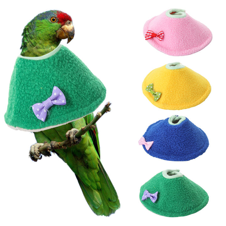Wound Healing Anti-bite Parrots Bird Elizabethan Collar Adjustable Cone ...