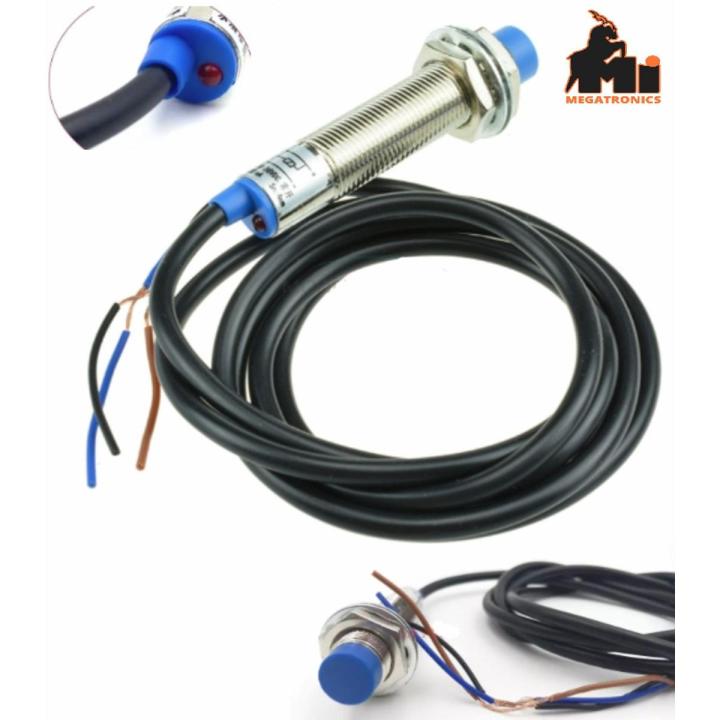 NJK-5002C Tubular hall Proximity Switch NPN 3 Wire Hall sensor DC LJ12A3-4- | Daraz.pk