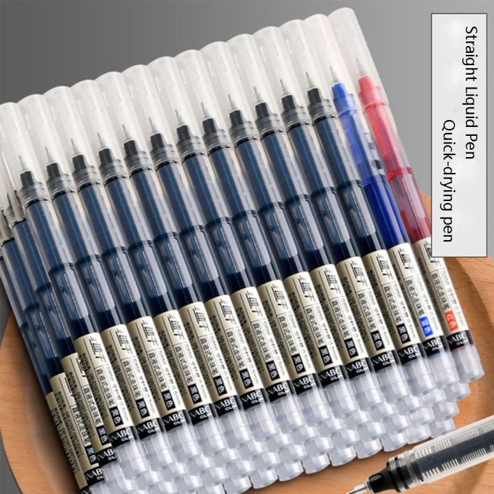 Exam 0.5mm High Capacity Full Needle Tube Gel Pen Rollerball Pen Quick ...