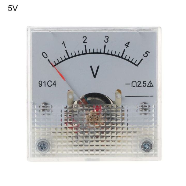 Measuring Tool Pointer Type DC Voltmeter 0-5V 20V 30V 100V 150V 250V ...