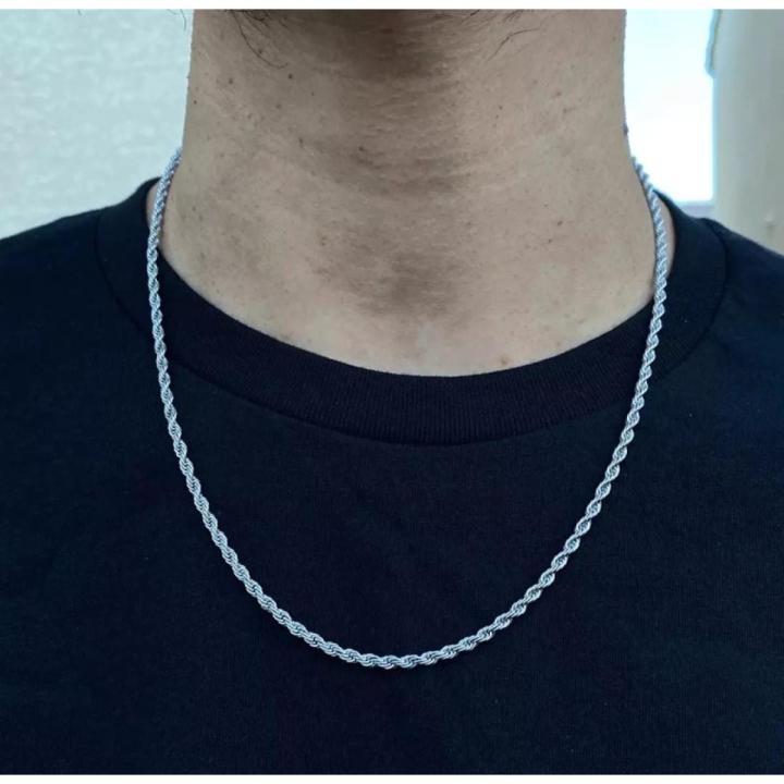 New Style Chain For Men Stainless Steel Rope Chain For Men Rock Style ...