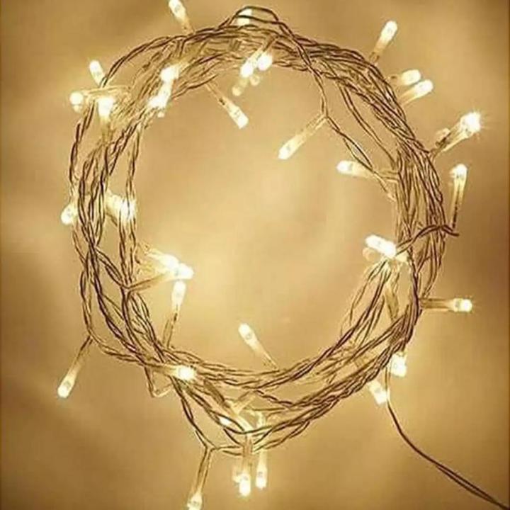 Golden Fairy Light 20ft String High Quality - Electric (220v) - Non LED ...
