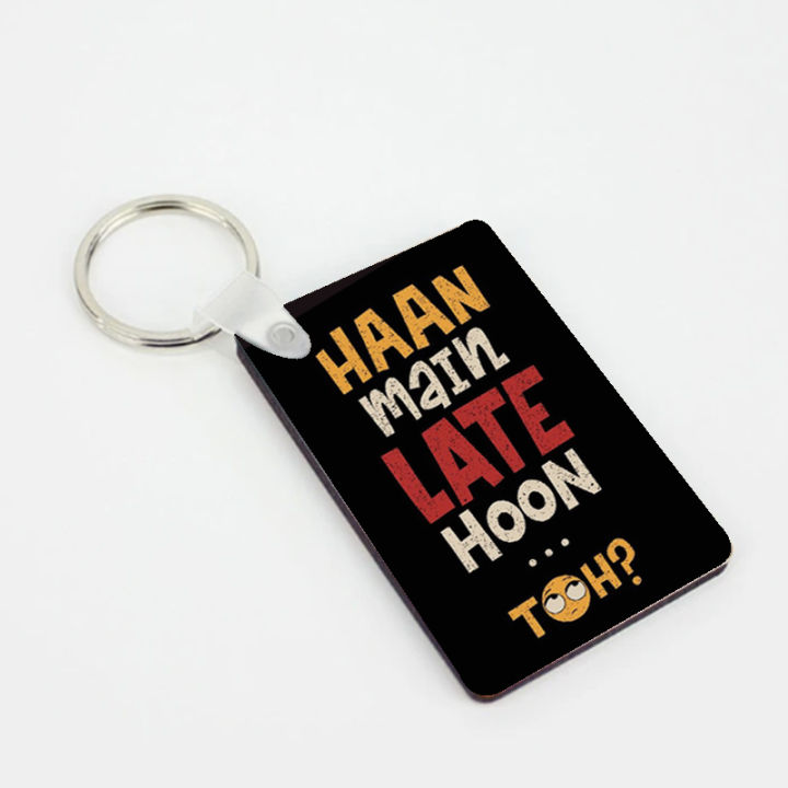 Swaggy Text Keychain For Cool Boys | Daraz.pk