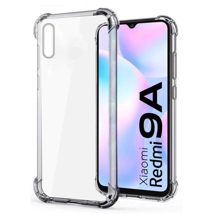 Redmi 9A Shockproof Bumper Ultra Clear Slim Anti-Slip Grip Soft ...