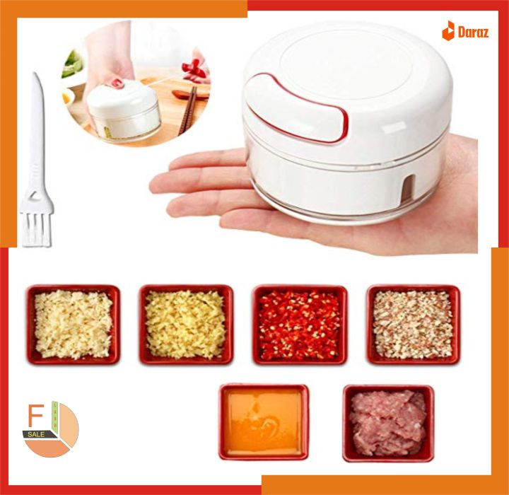 Mini Manual food chopper&Garlic chopper,Pull hand food chopper Speedy ...