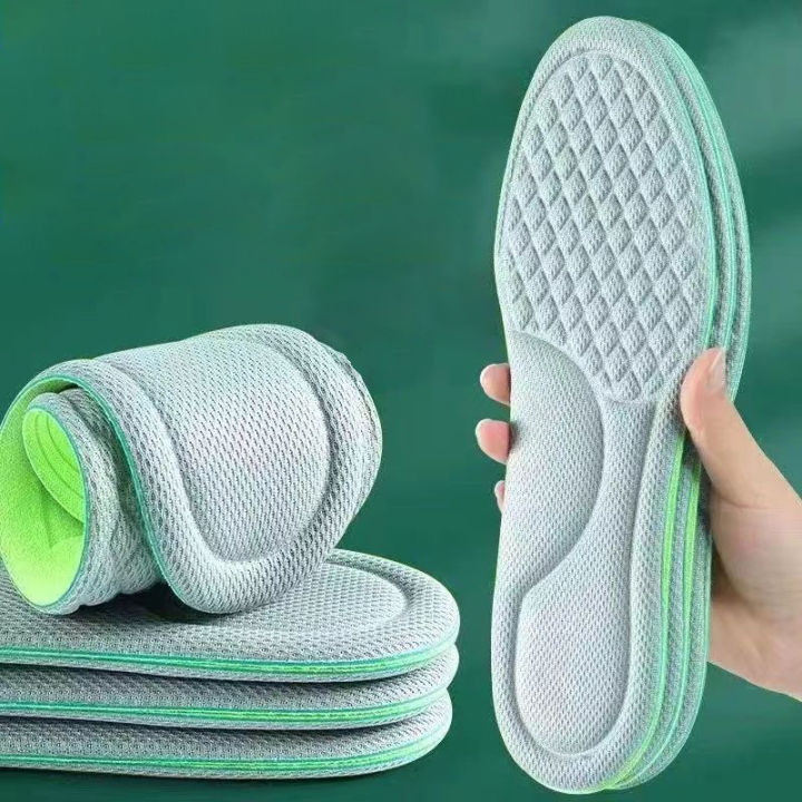 2PCS Feet Orthopedic Shoe Sole Running Soft Memory Foam Insoles For ...