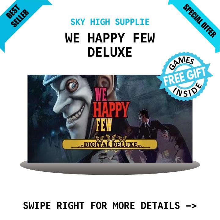 WE HAPPY FEW DELUXE.JPG - PC Game - Easy and complete Installation ...
