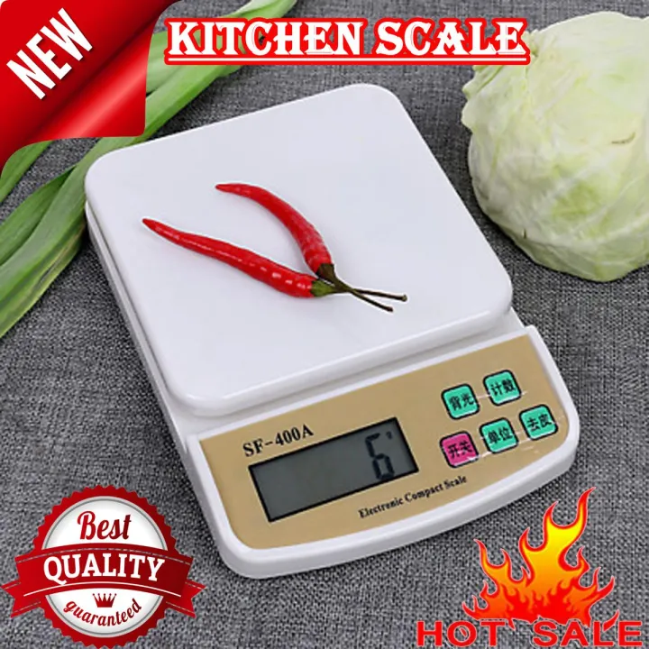 10kg Imported Digital Kitchen Scale SF400A - LCD Precision Multiple ...