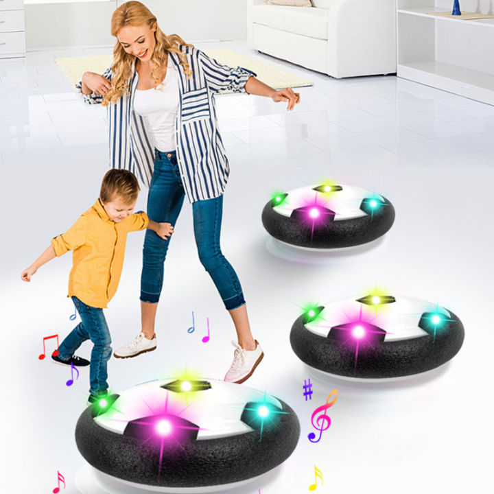 Indoor-Outdoor Kids Hover Soccer Ball LED Flashing Football for Sports ...
