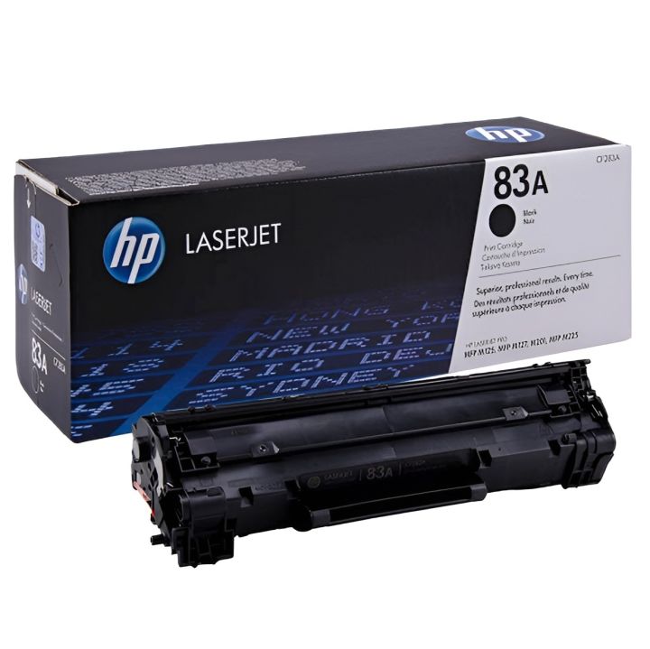 HP 83A Black, Compatible LaserJet Toner Cartridge, CF283A | Daraz.pk