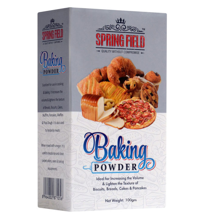Springfield Baking Powder 100 Gm | Daraz.pk