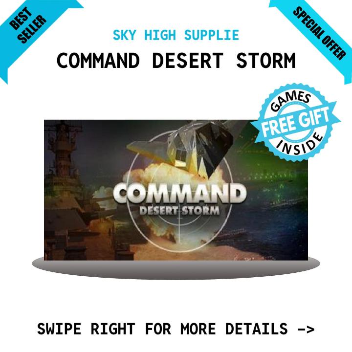 COMMAND DESERT STORM .JPG - PC Game - Easy and complete Installation ...