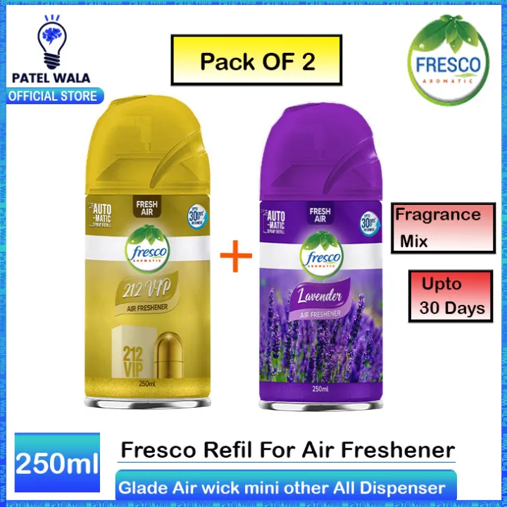 (Pack of 2) Fresco Airwick Automatic Air Freshener Spray | Fresh Random ...