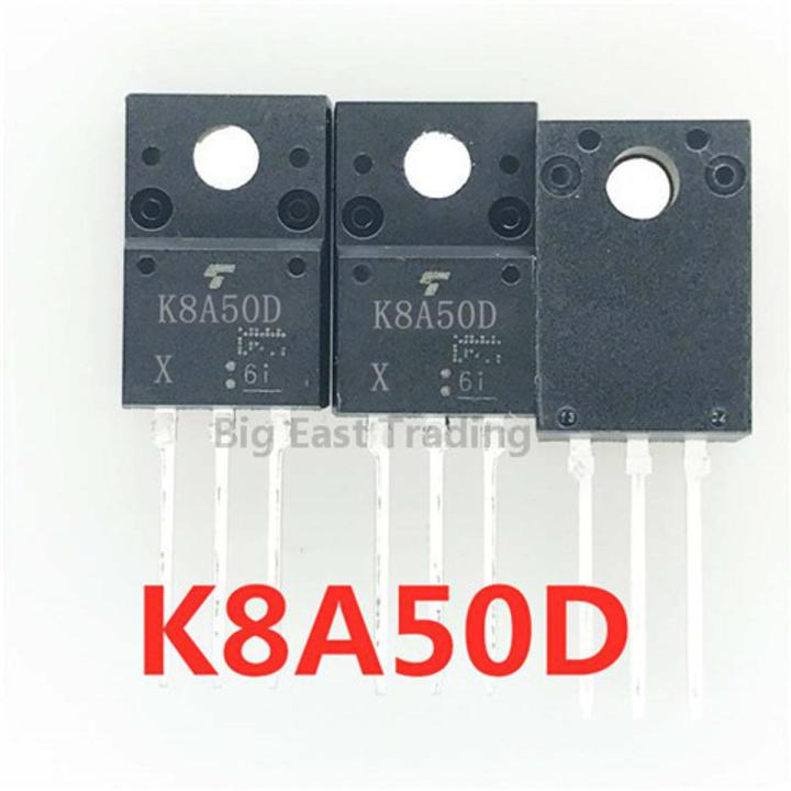 5pcs K8A50D TO-220F TK8A50D TO220F 8A/500V MOSFET Transistor，guaranteed quality | Daraz.pk
