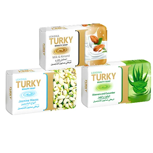 6 Turkey beauty soap in 3 different Flavours (Each pc 125 grm) | Daraz.pk