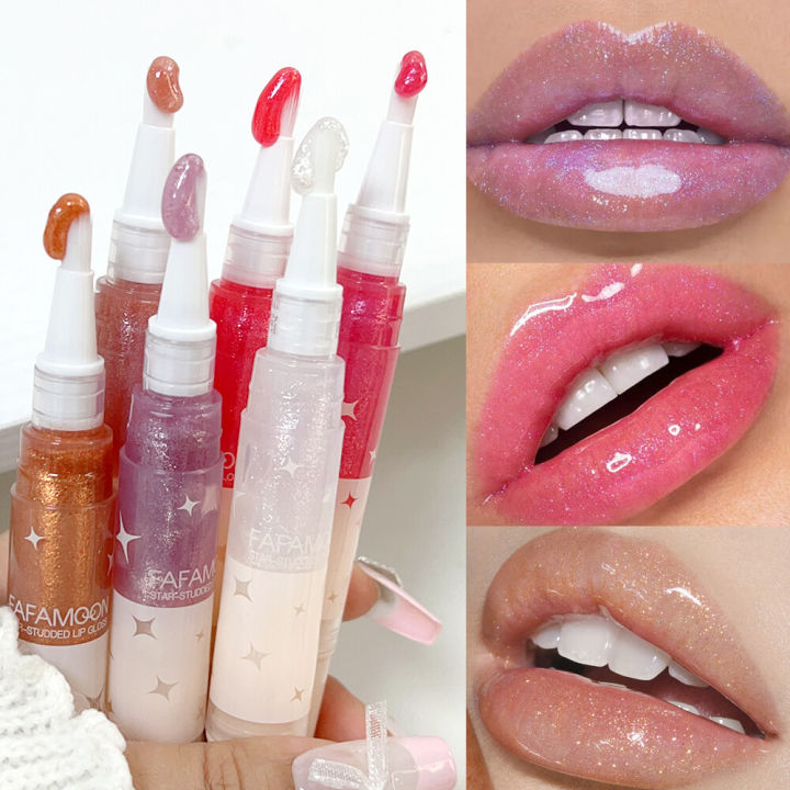Pearlescent Rotating Lipstick Pen Makeup Waterproof Lasting ...
