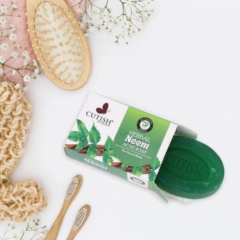 Cutish Neem Acne Soap 120gm From: Beauty Vibe | Daraz.pk