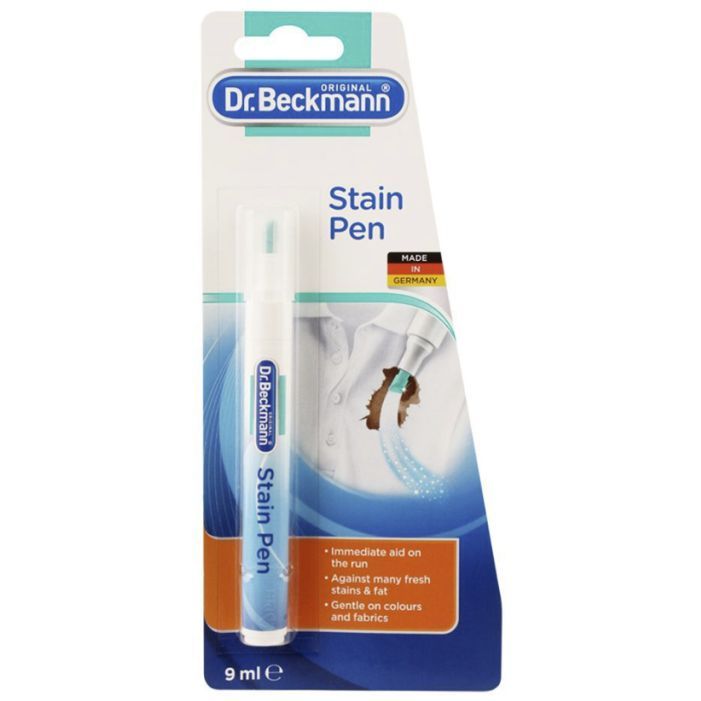Dr. Beckmann Stain Pen, 9ml – On-the-Go Stain Remover for Fresh Stains on Fabric – Portable ...