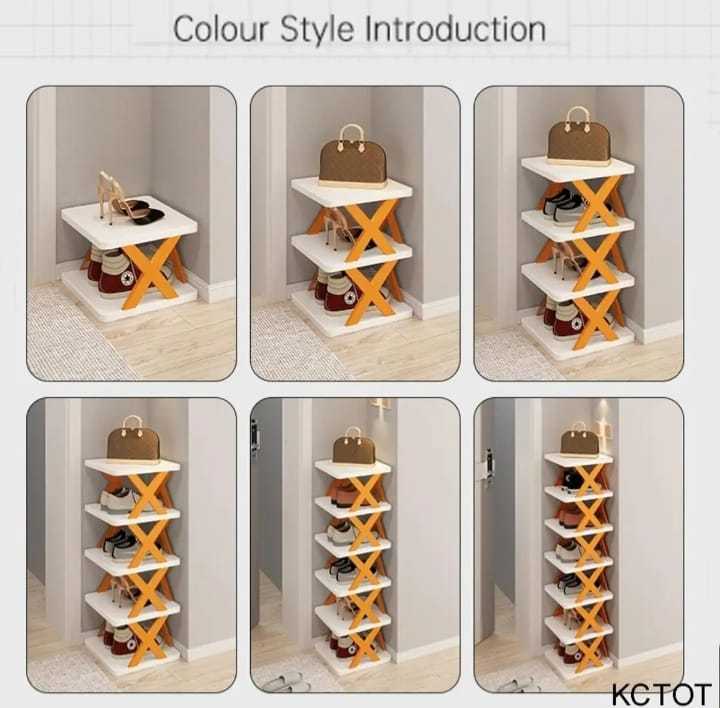 "5-Layer Multi-Functional Stackable Shoe Rack | Space-Saving Cabinet ...