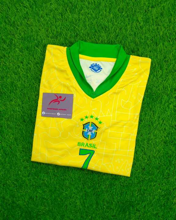 Brazil home kit, Football kits Brazil copa america shirt Football shirt ...