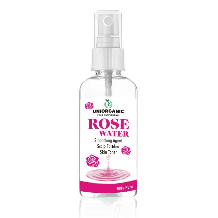 Uni Organic Rose Water Spray (120ml) | Daraz.pk