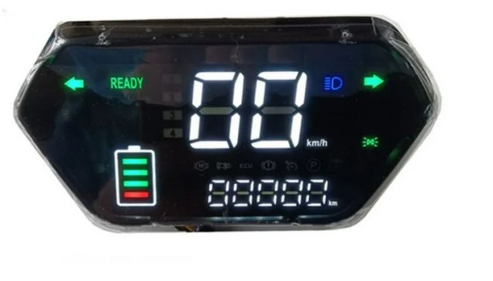 E BIKE SPEEDOMETER DIGITAL LCD 48/60/72V DEGITAL METER FOR ELECTRIC ...