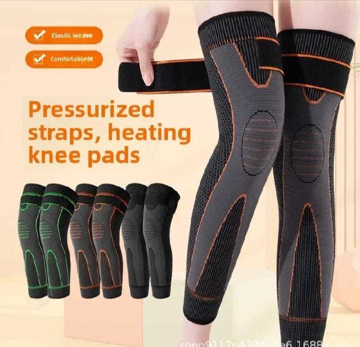 Wool Leg Warmers for Men and Women Warm Fleece Inside, Knee High Winter ...