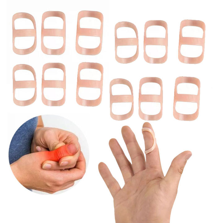 1Set Oval Finger Splint Support Reduce Soreness Waterproof Finger ...