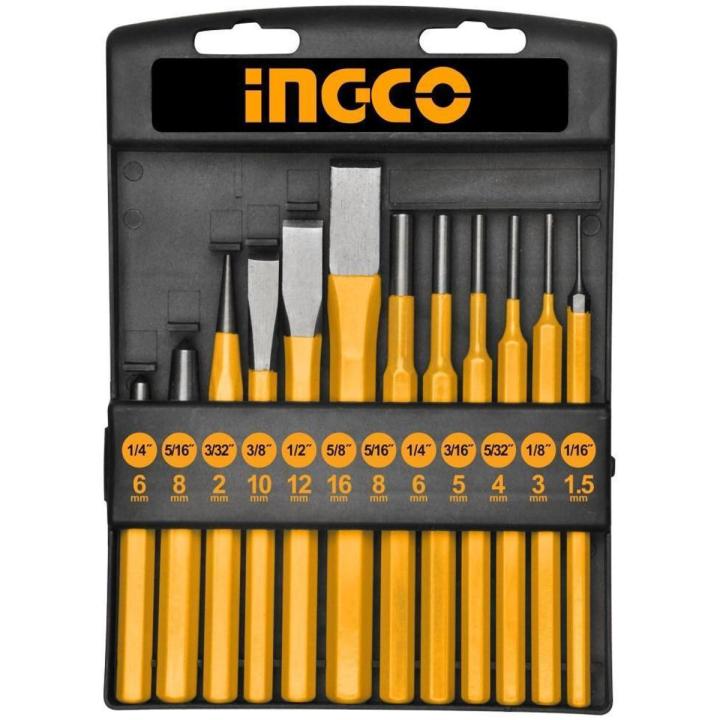 Ingco HKPP1201 Cold Chisel And Punch Set I22 | Daraz.pk