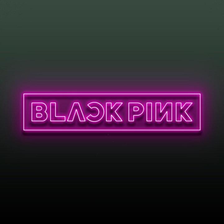 Black pink Neon sign board glow Neon light wall Signboards LED sign ...