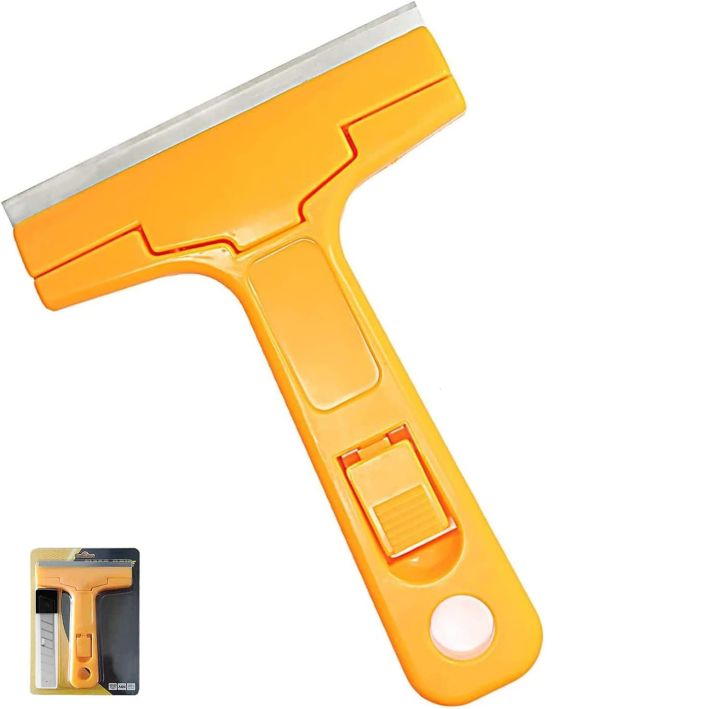 Razor Blade Scraper, 4 Inch Scraper Tool, Multi Duty Scraper with 10Pcs ...
