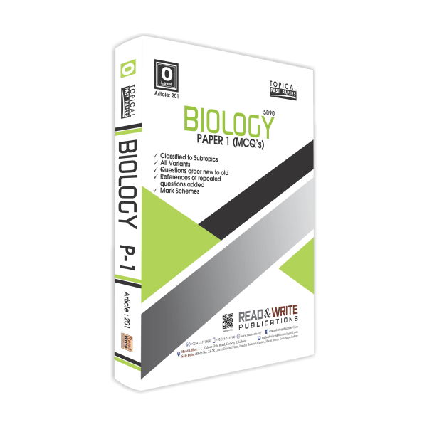 Biology O Level Paper 1 (MCQ's) Topical By Editorial Board Till May ...