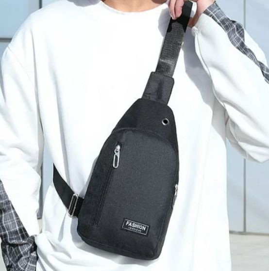 Men Chest Shoulder Bag Crossbody Mini Backpack Backpack for Mobile and ...