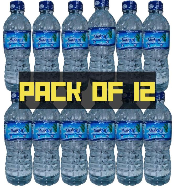 Muskan Minral Water 500ml (Pack Of 12) | Daraz.pk