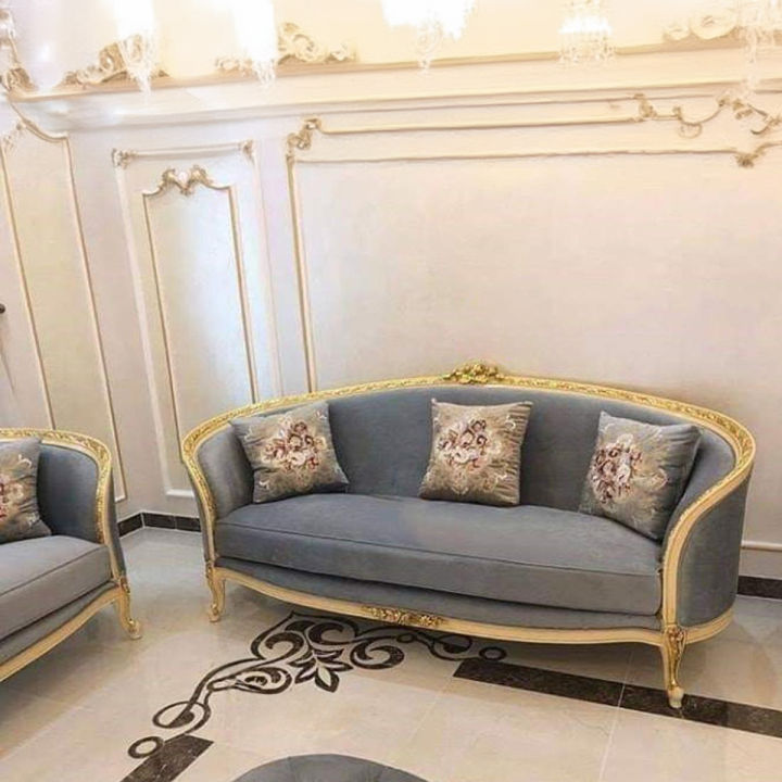 Golden Oak Modern 3 Seater Sofa Set - Grey Color | Daraz.pk