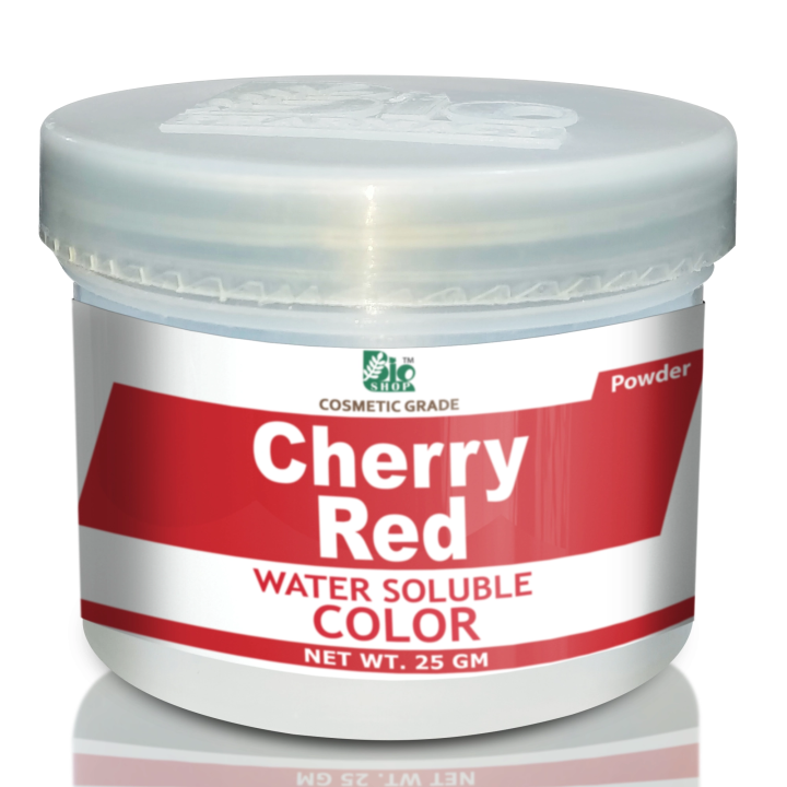 Cherry Red – Water Soluble Powder Color for DIY Skincare, Soap ...