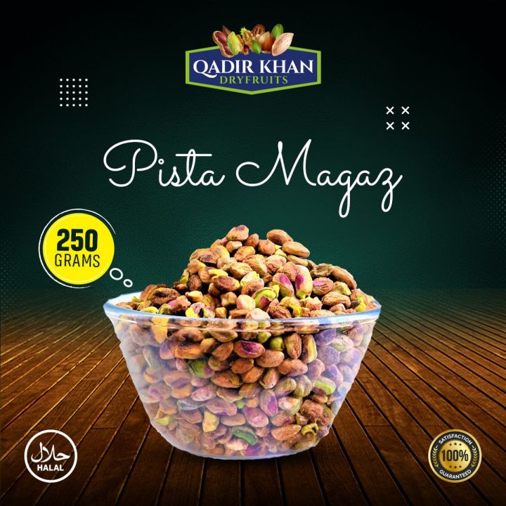 Maghz Pista (Pistachio) Premium Quality - 250gm | Daraz.pk