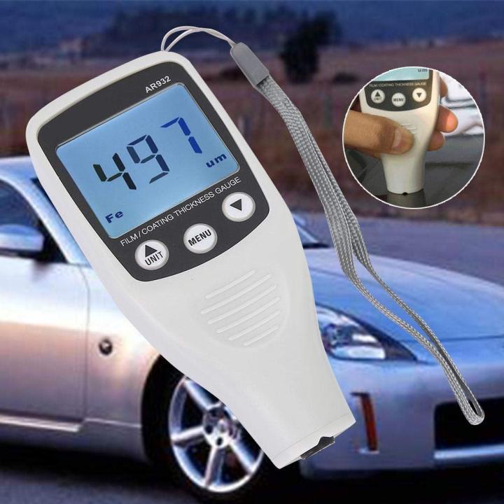 AR932 Smart Sensor Digital Coating Thickness Gauge | Car Paint Tester ...